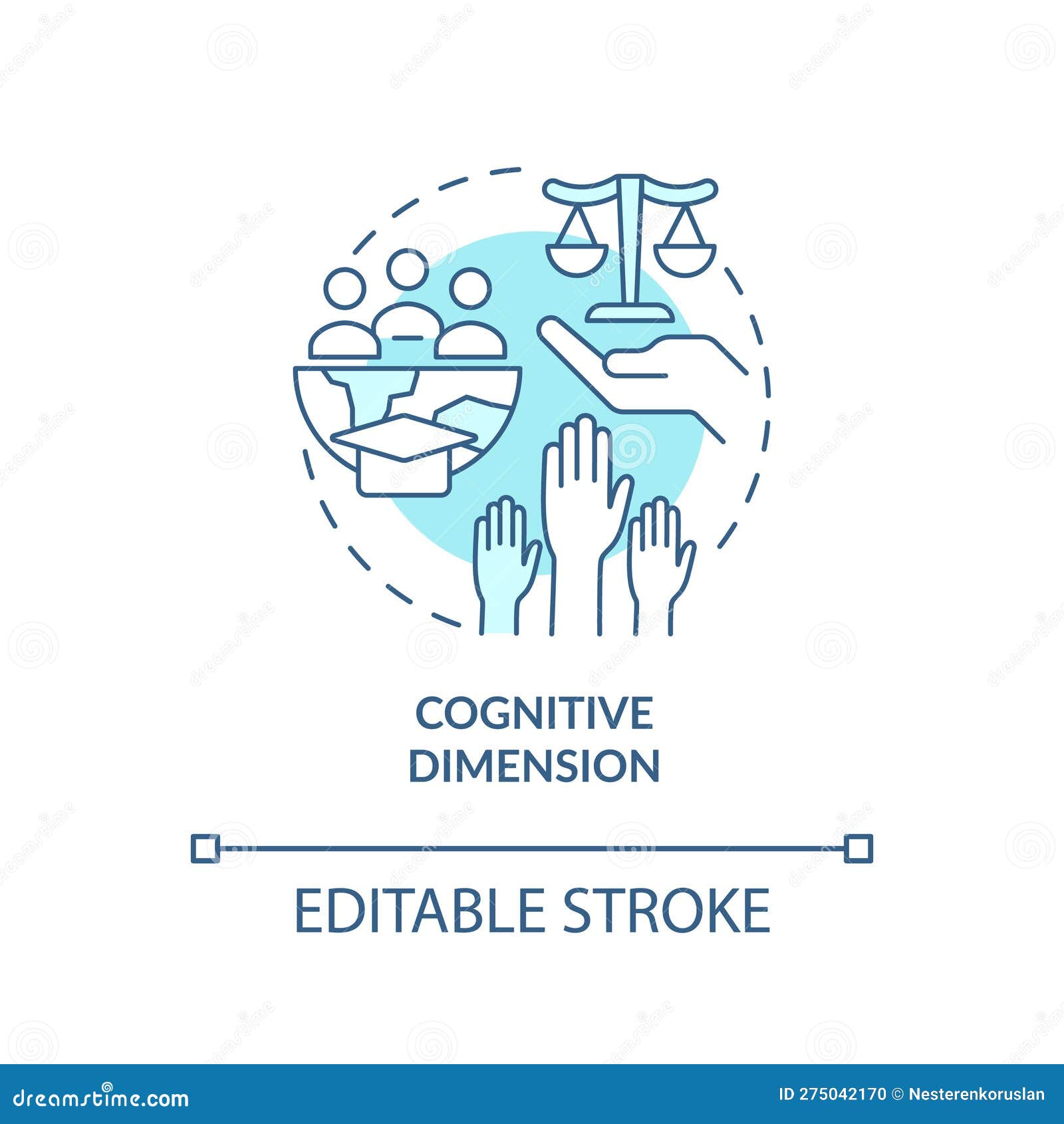 GCED Conceptual Dimensions Onboarding Mobile App Screen Cartoon Vector ...