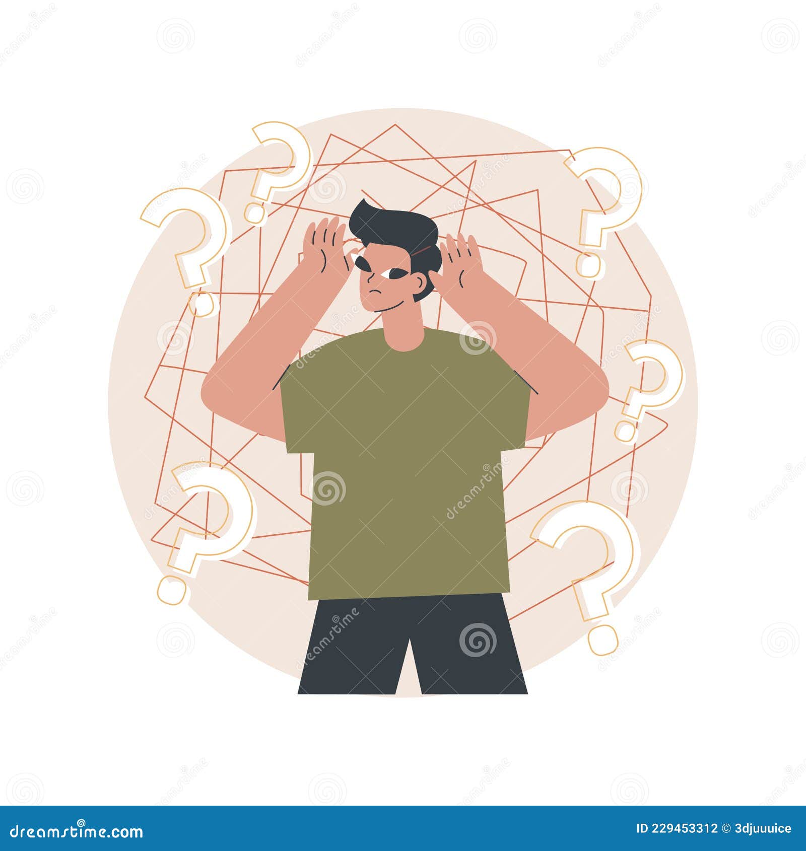 Cognitive Dissonance Gradient Icon Vector Illustration | CartoonDealer ... Cognitive Dissonance Gradient Icon Vector Illustration | CartoonDealer ...