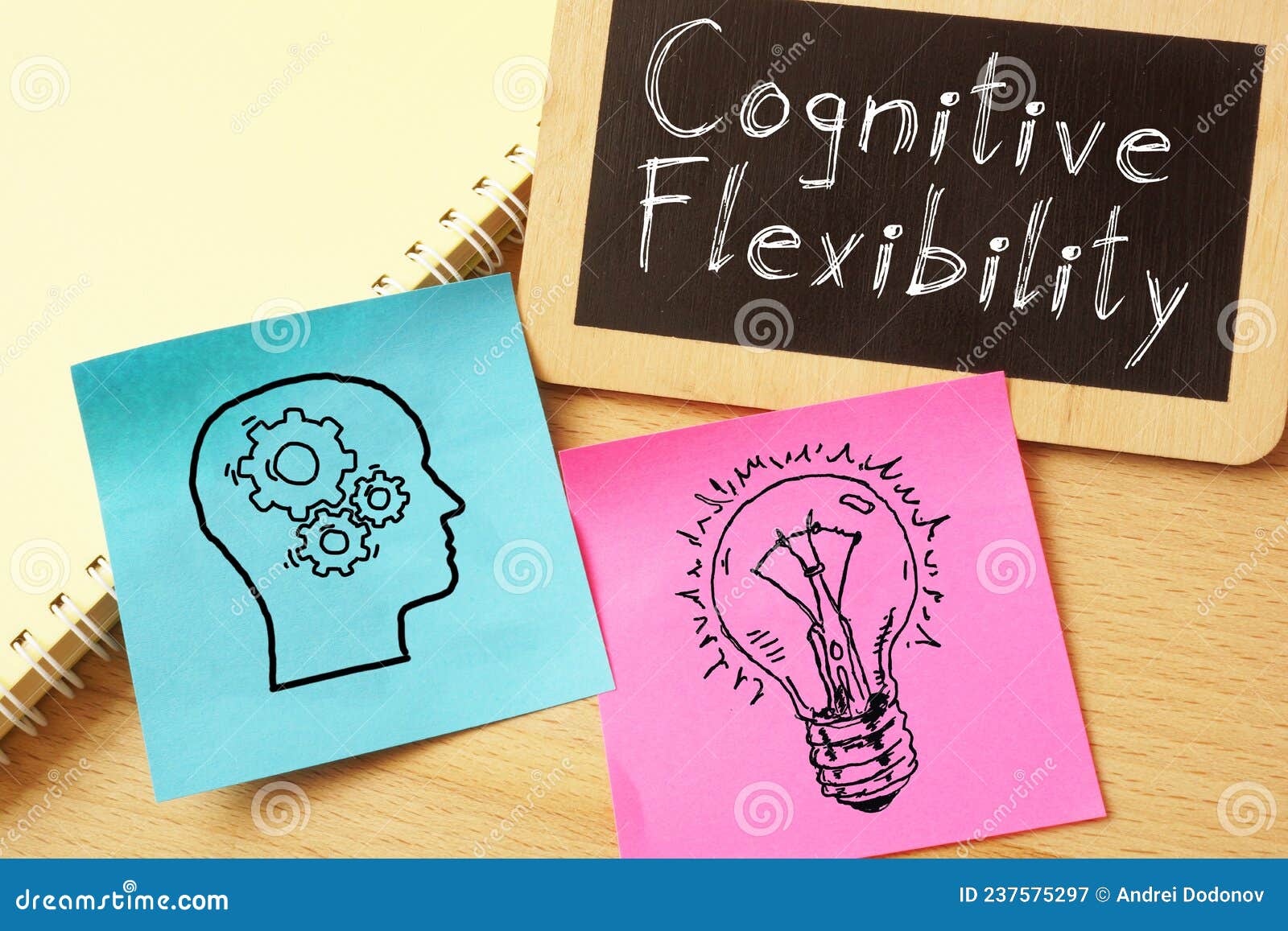 Cognitive Flexibility is Shown on the Photo Using the Text Stock Image ...