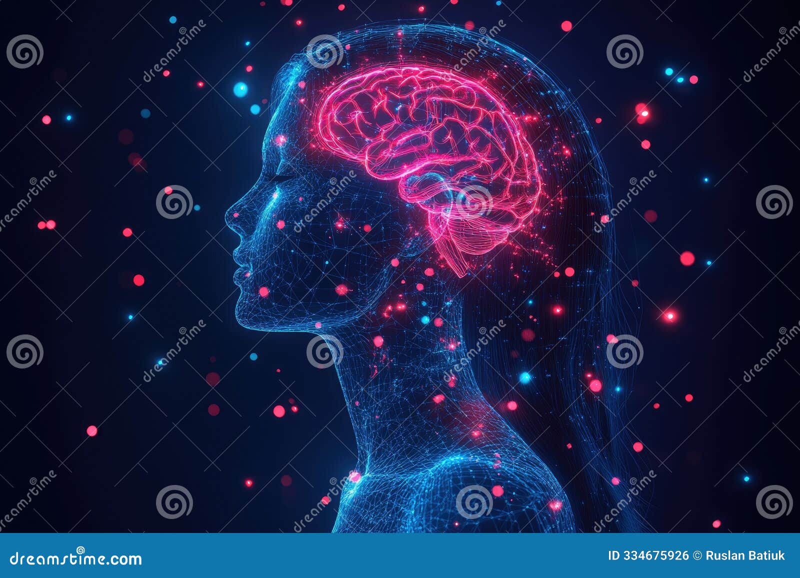 Cognitive Flow: Visualization of Human Consciousness, Illustrating ...