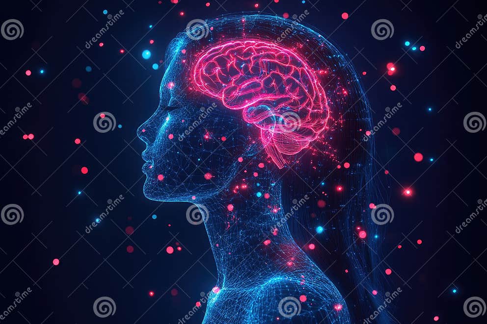 Cognitive Flow: Visualization of Human Consciousness, Illustrating ...