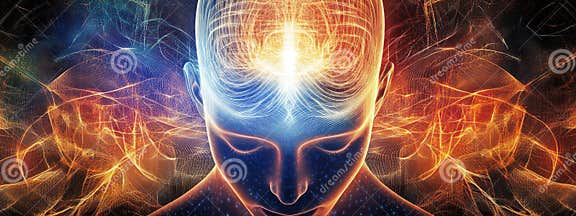 Cognitive Flow: Visualization of Human Consciousness, Illustrating ...