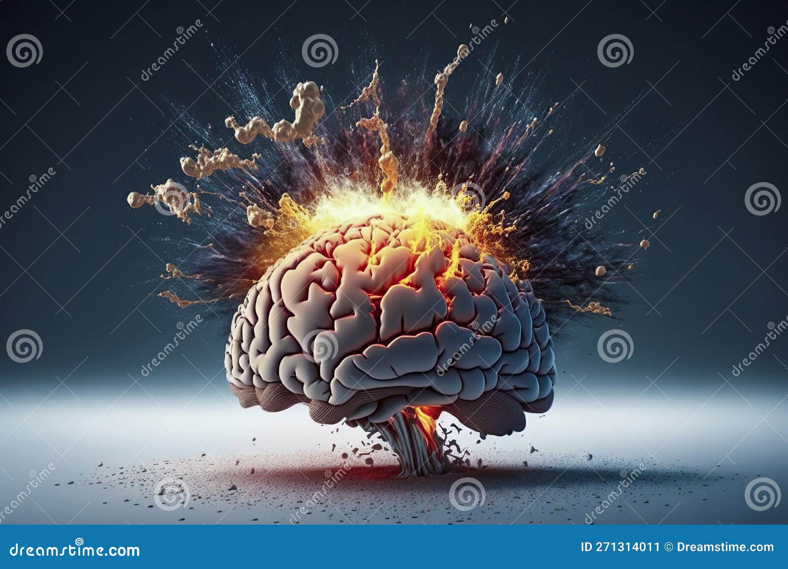 Cognitive Overload: a Mind Stretched To Its Limits, on the Brink of ...