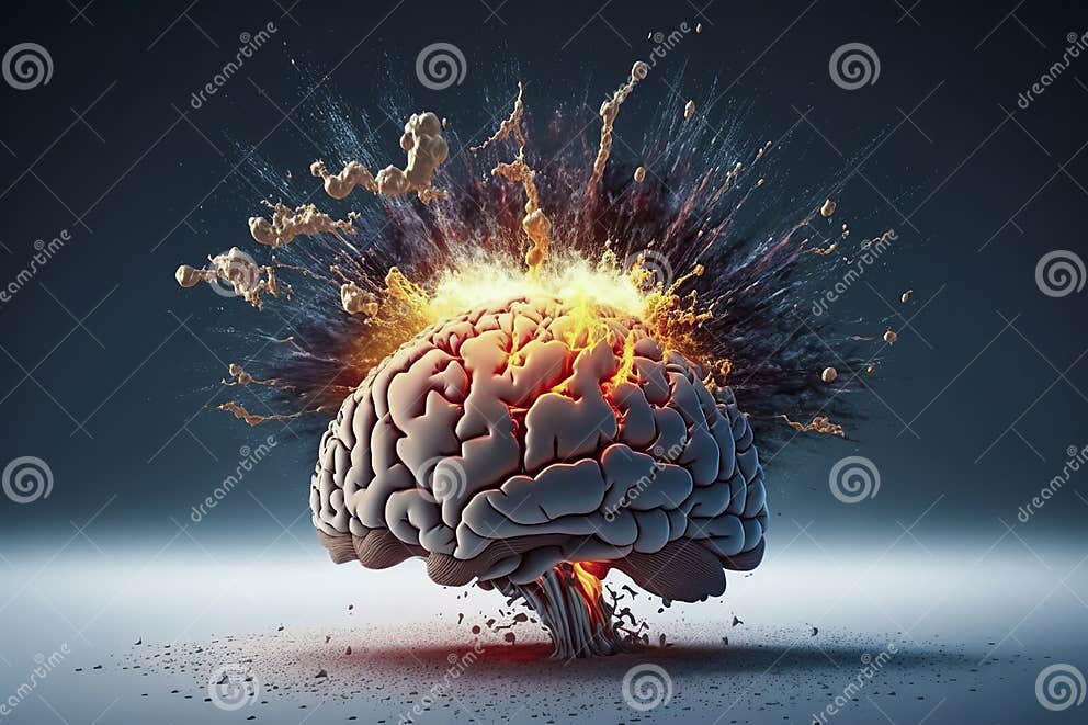 Cognitive Overload: a Mind Stretched To Its Limits, on the Brink of ...