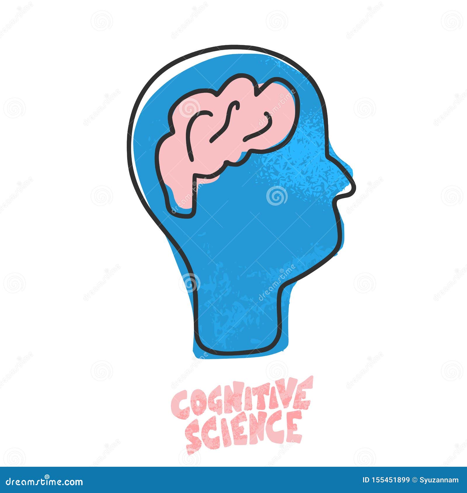 Cognitive Science Concept. Set of Vector Elements. Stock Vector ...