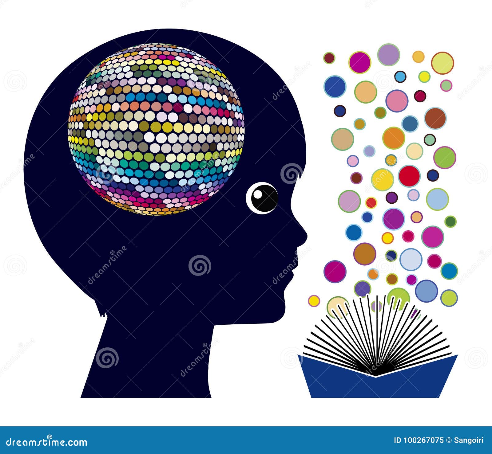 Reading Affects The Brain Stock Image | CartoonDealer.com #100267075 Reading Affects The Brain Stock Image | CartoonDealer.com #100267075