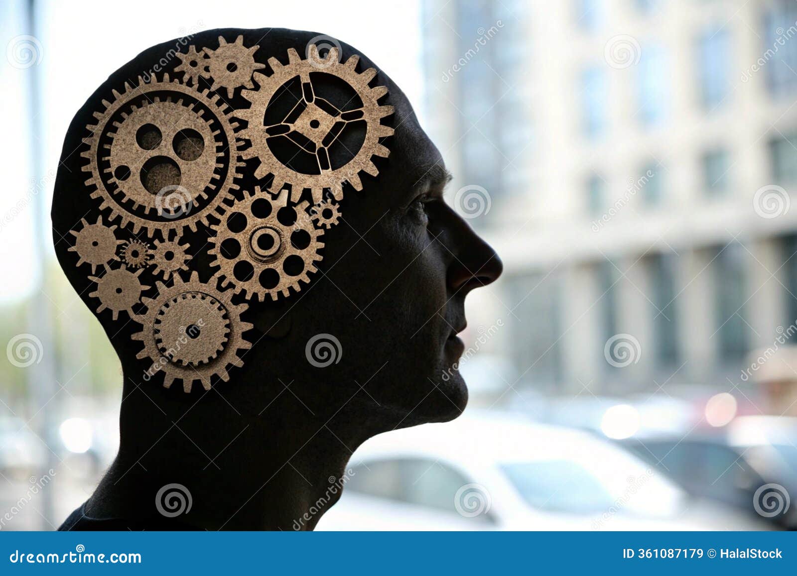 Cognitive Systems: the Human Brain and AI Working Together Stock ...