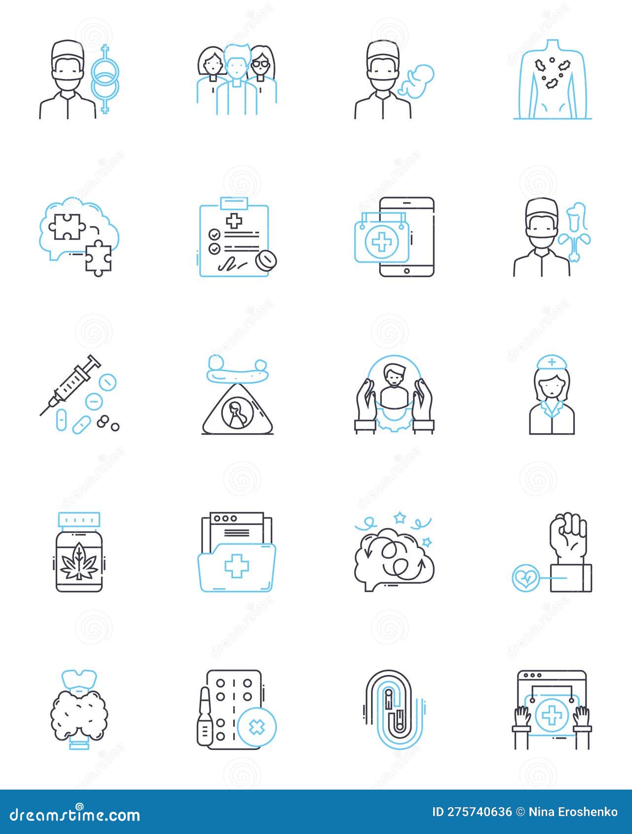 Cognitive Therapy Linear Icons Set. Thinking, Mindfulness, Cognition ... Cognitive Therapy Linear Icons Set. Thinking, Mindfulness, Cognition ...