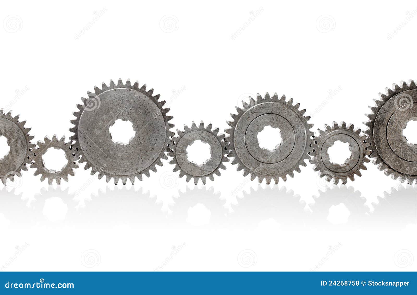 Cogs stock photo. Image of objects, mechanical, metallic - 24268758