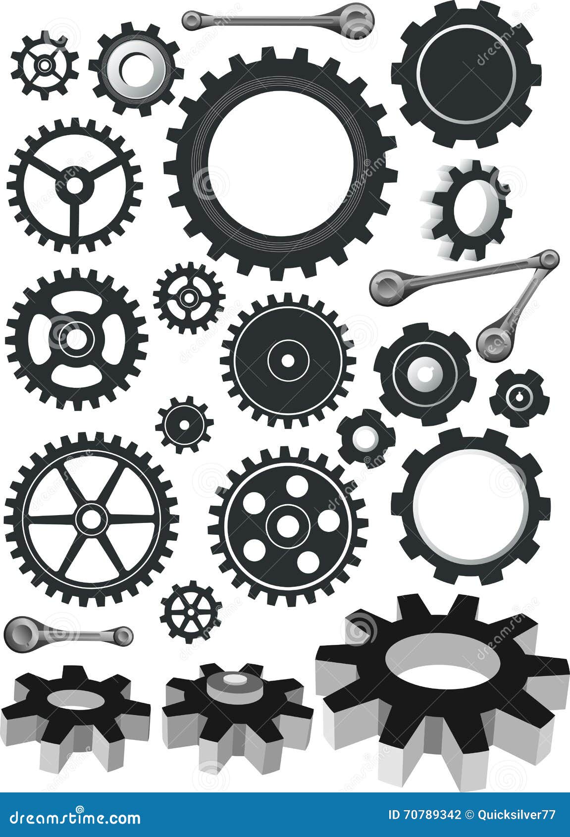 Cogs Background stock vector. Illustration of vintage - 70789342