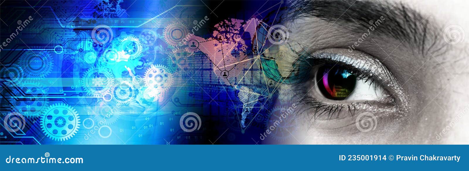 Cogs Gears the Concept of Coding Eye Vision, Circuit Industrial ...