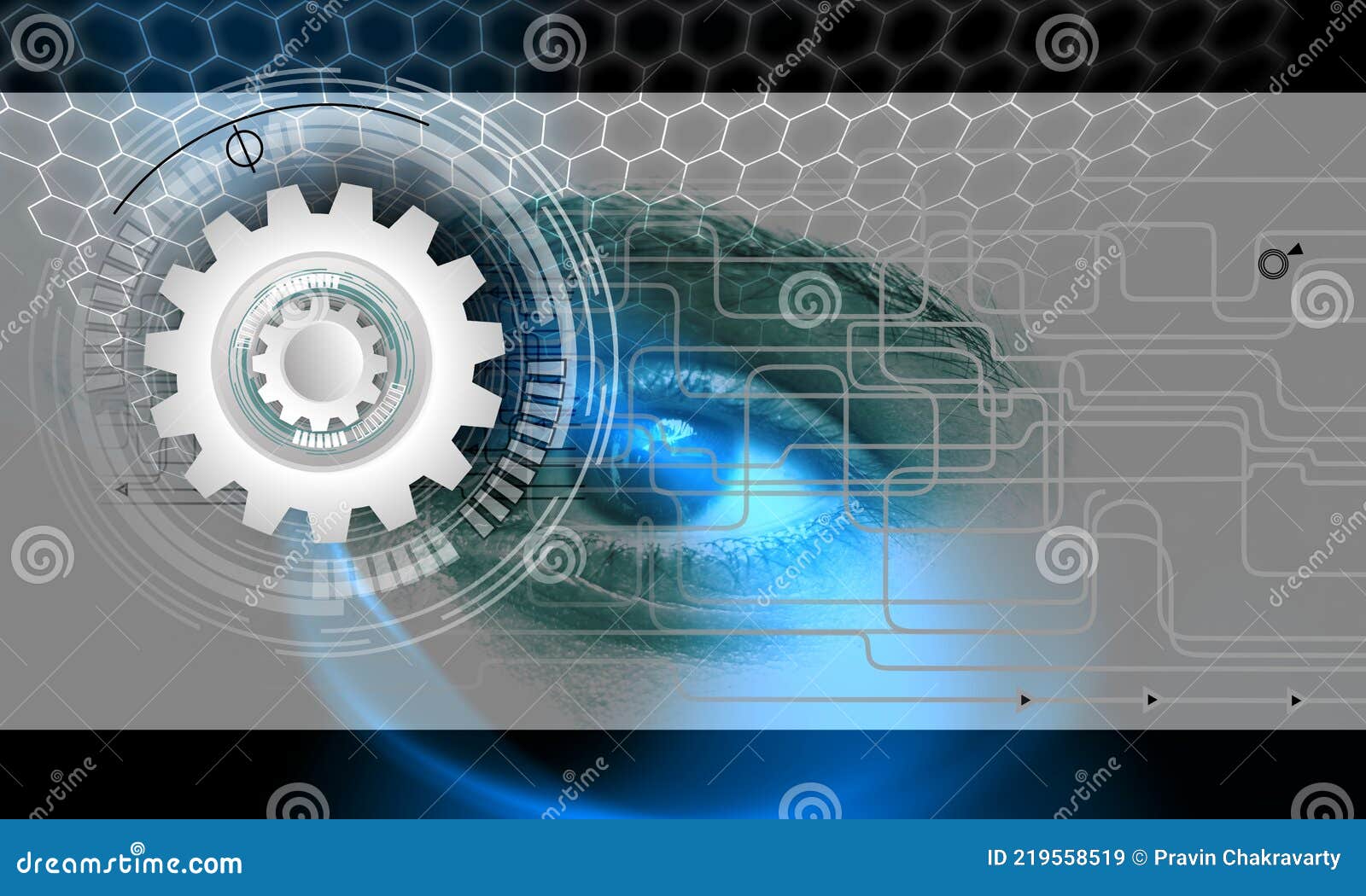 Cogs Gears the Concept of Coding Eye Vision, Circuit Industrial ...
