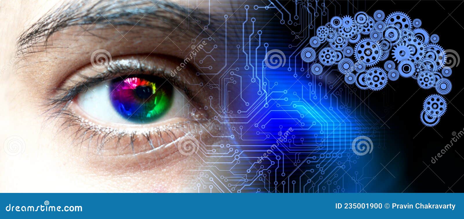 Cogs Gears the Concept of Coding Eye Vision, Circuit Industrial ...