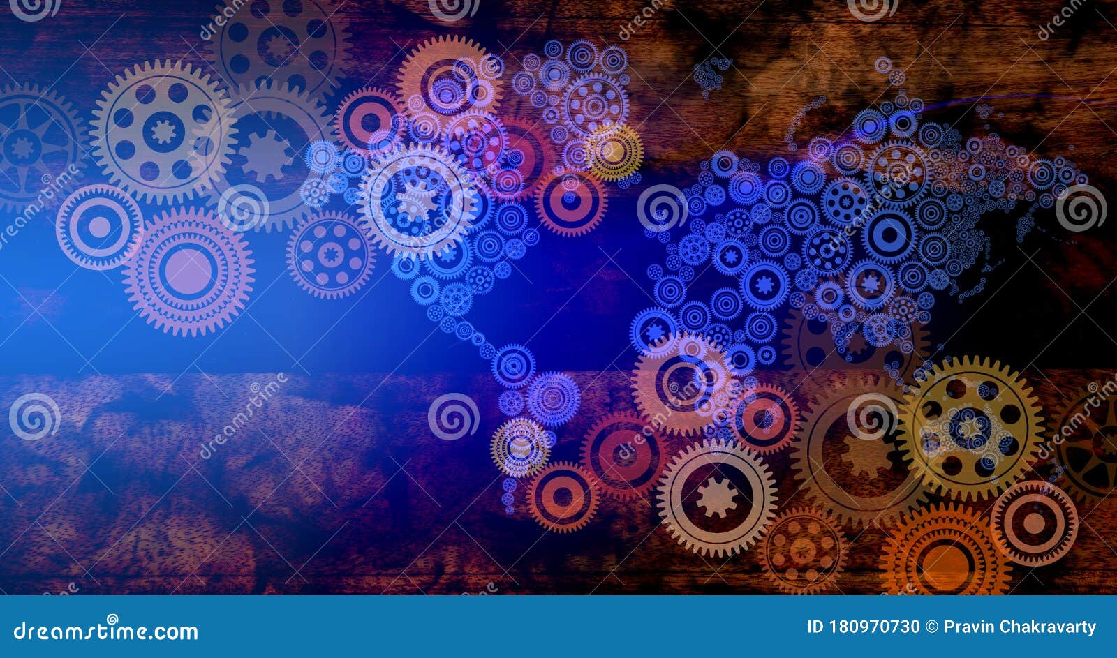 Cogs Gears Industrial Business Background. Background Integration ...