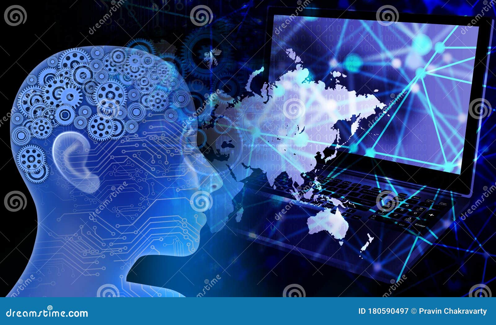 Cogs Gears Industrial Business Background. Eye Background Integration ...