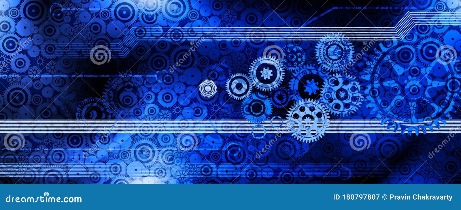 Cogs Gears Industrial Business Mind Background. Background Integration ...