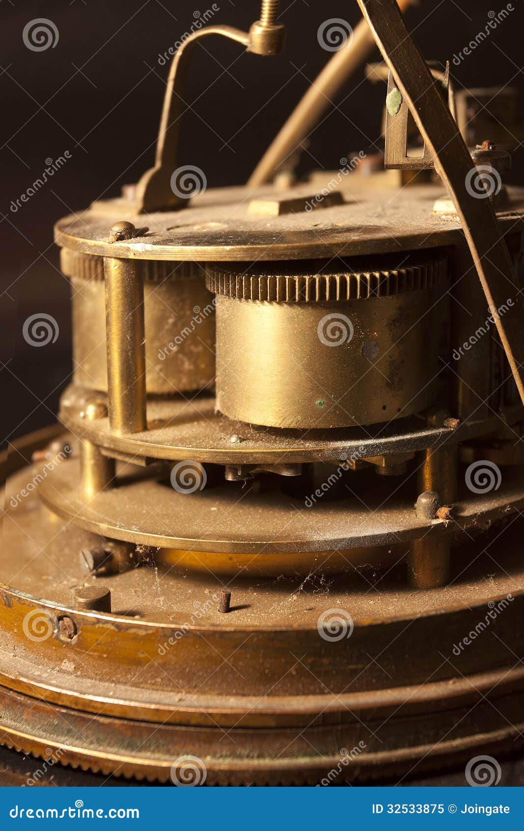 Cogs and Gears of an Old Clock Stock Image - Image of teamwork, antique ...