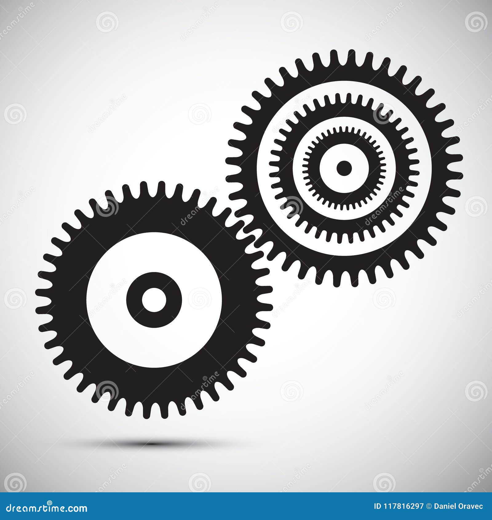 Cogs - Gears stock vector. Illustration of gears, engine - 117816297