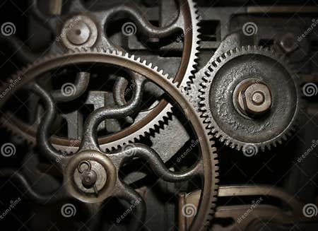 Cogs in a machine stock image. Image of cogs, team, engineering - 6605999