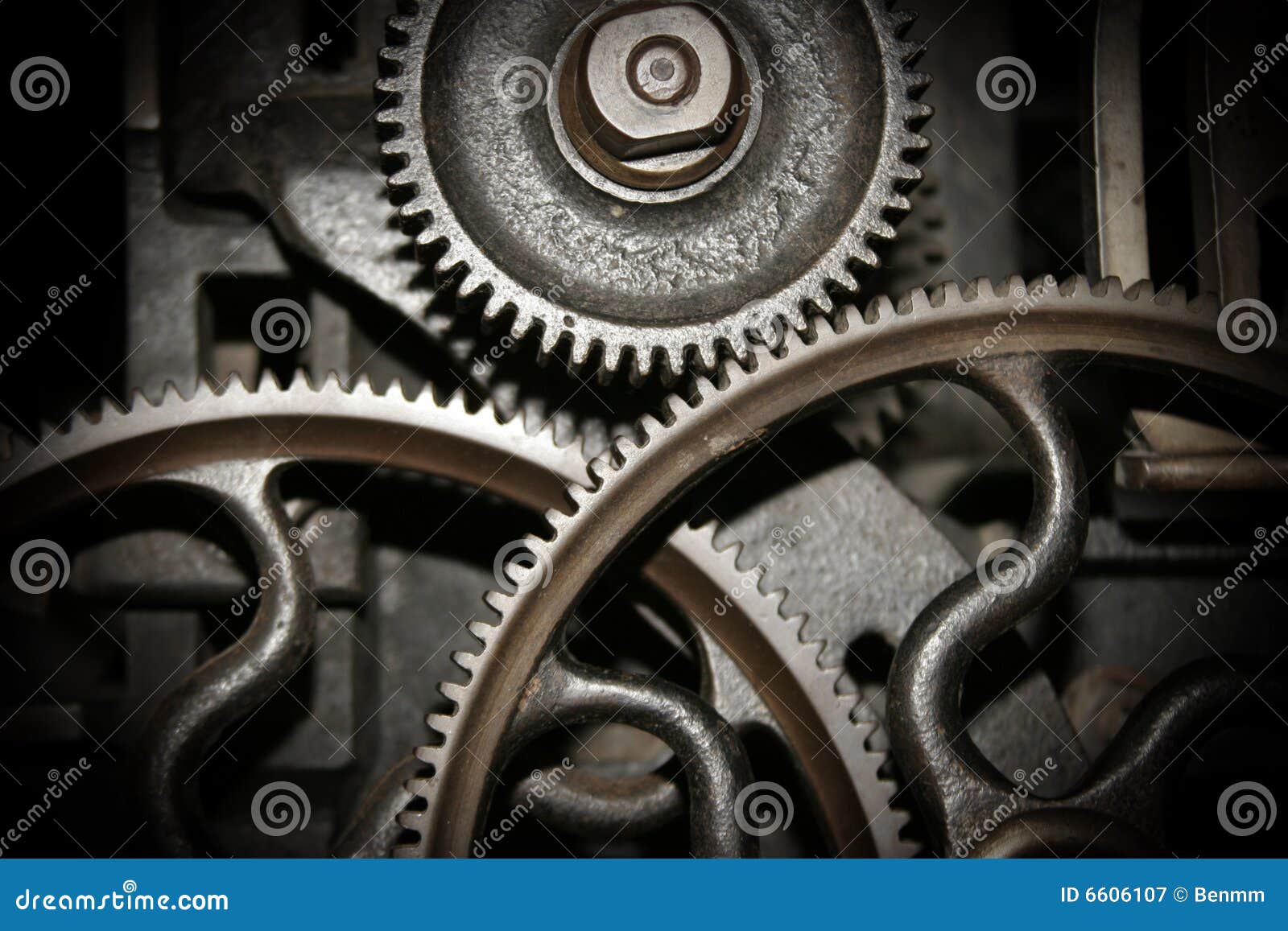 Cogs in a machine stock image. Image of design, team, engineering - 6606107