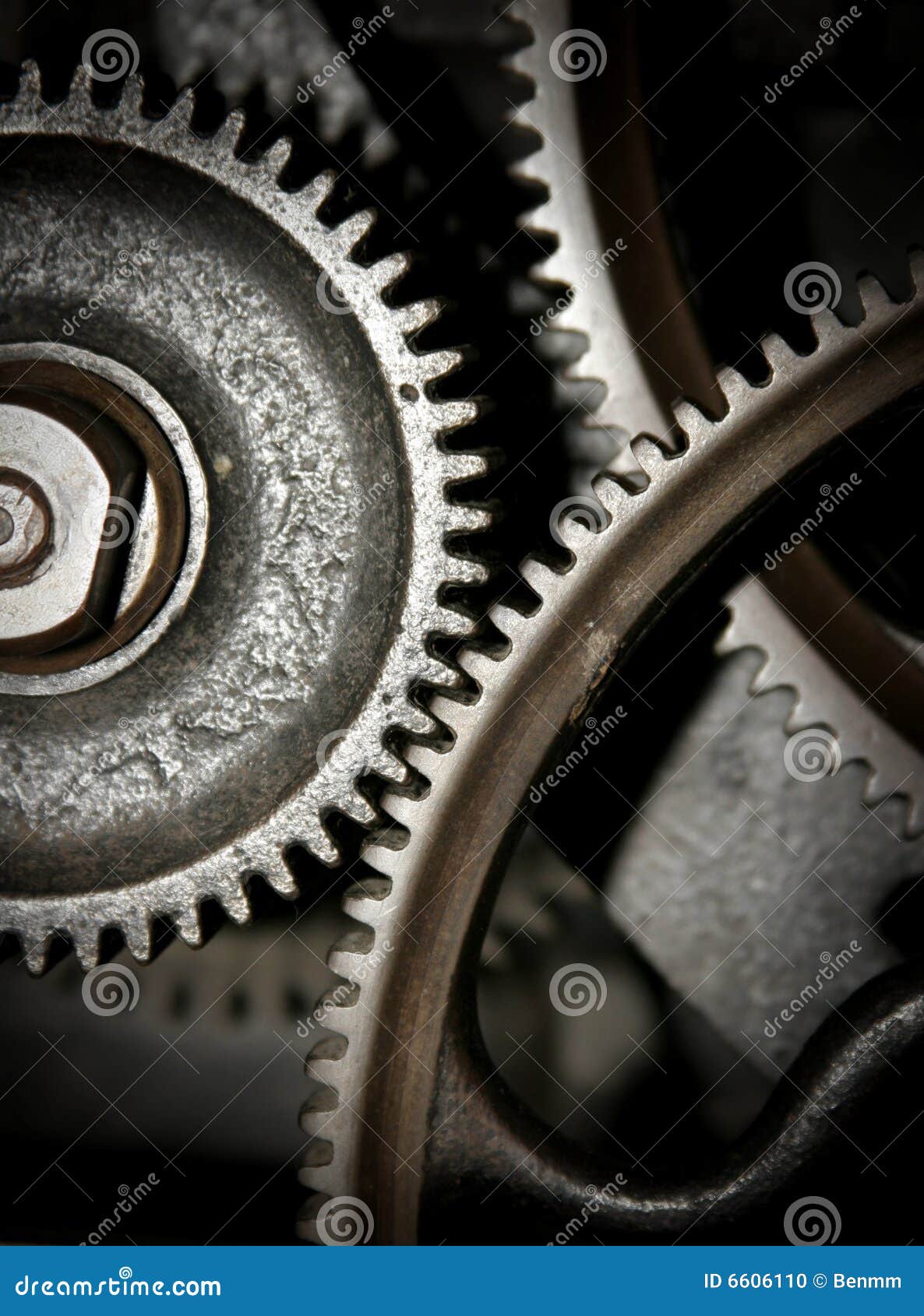 Cogs in a machine stock photo. Image of team, gear, machines - 6606110