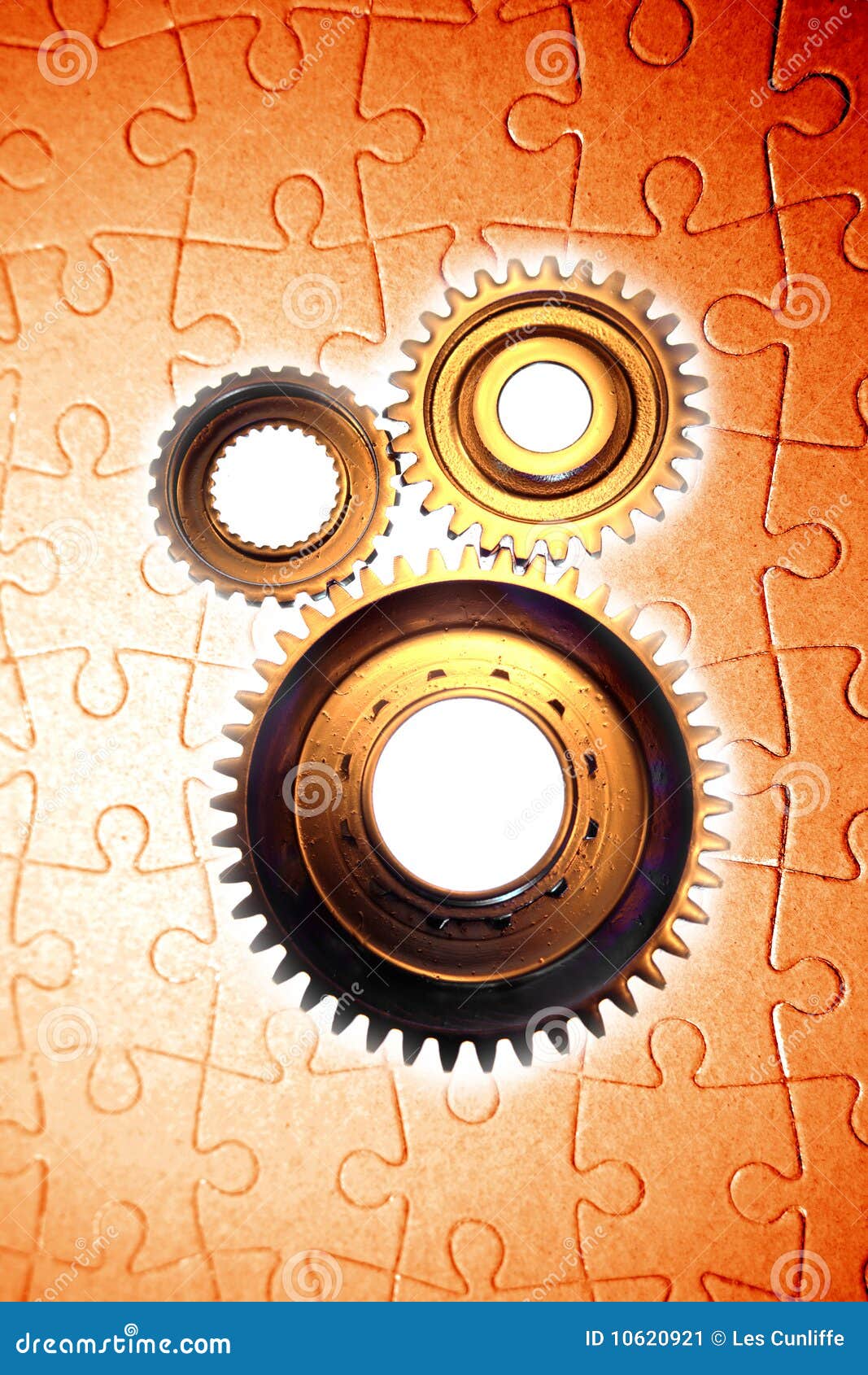 Cogs and puzzle stock image. Image of engage, cogs, puzzle - 10620921