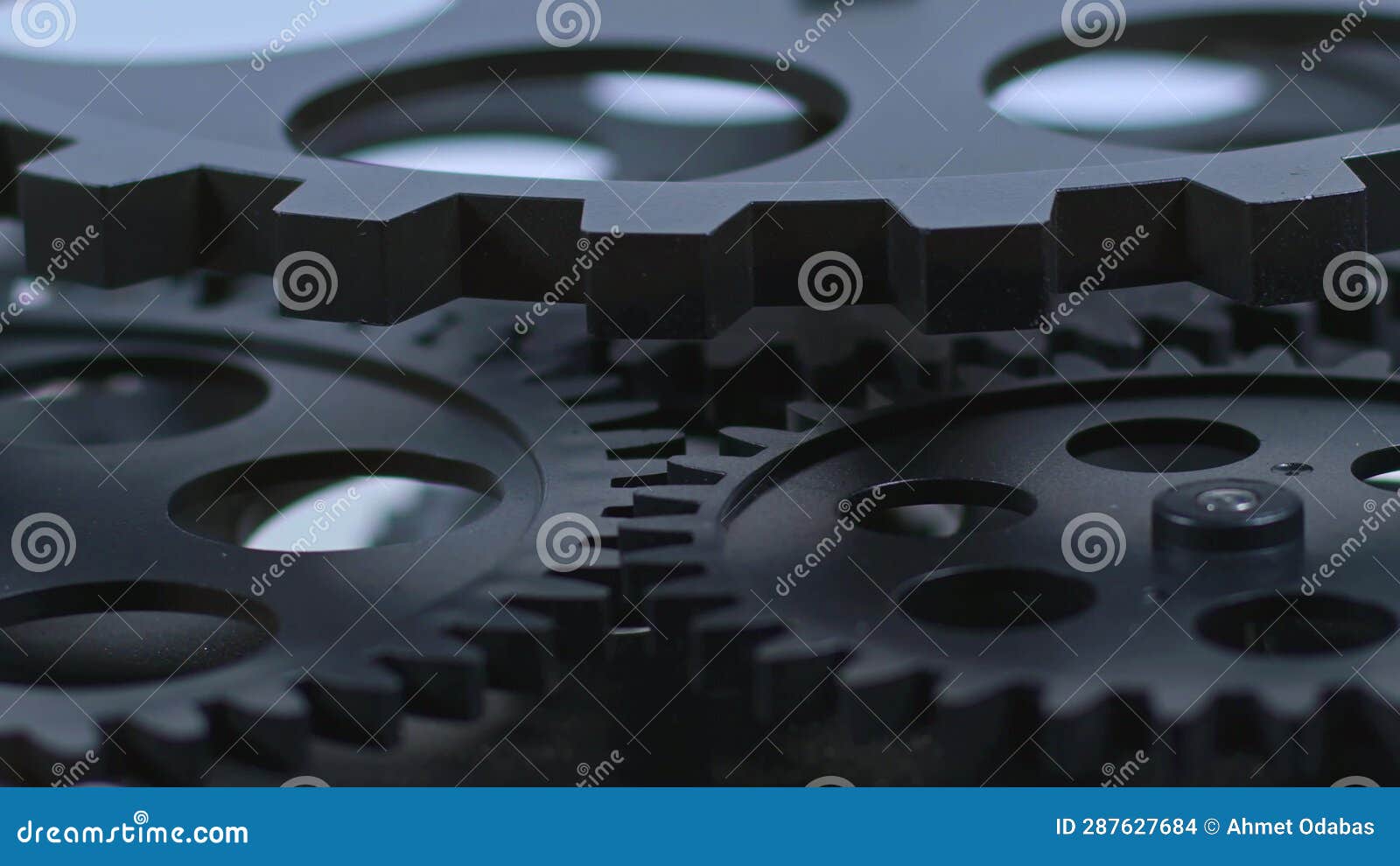 Cogs Wheel Gear Turning in Head Meaning Stock Footage - Video of metal ...