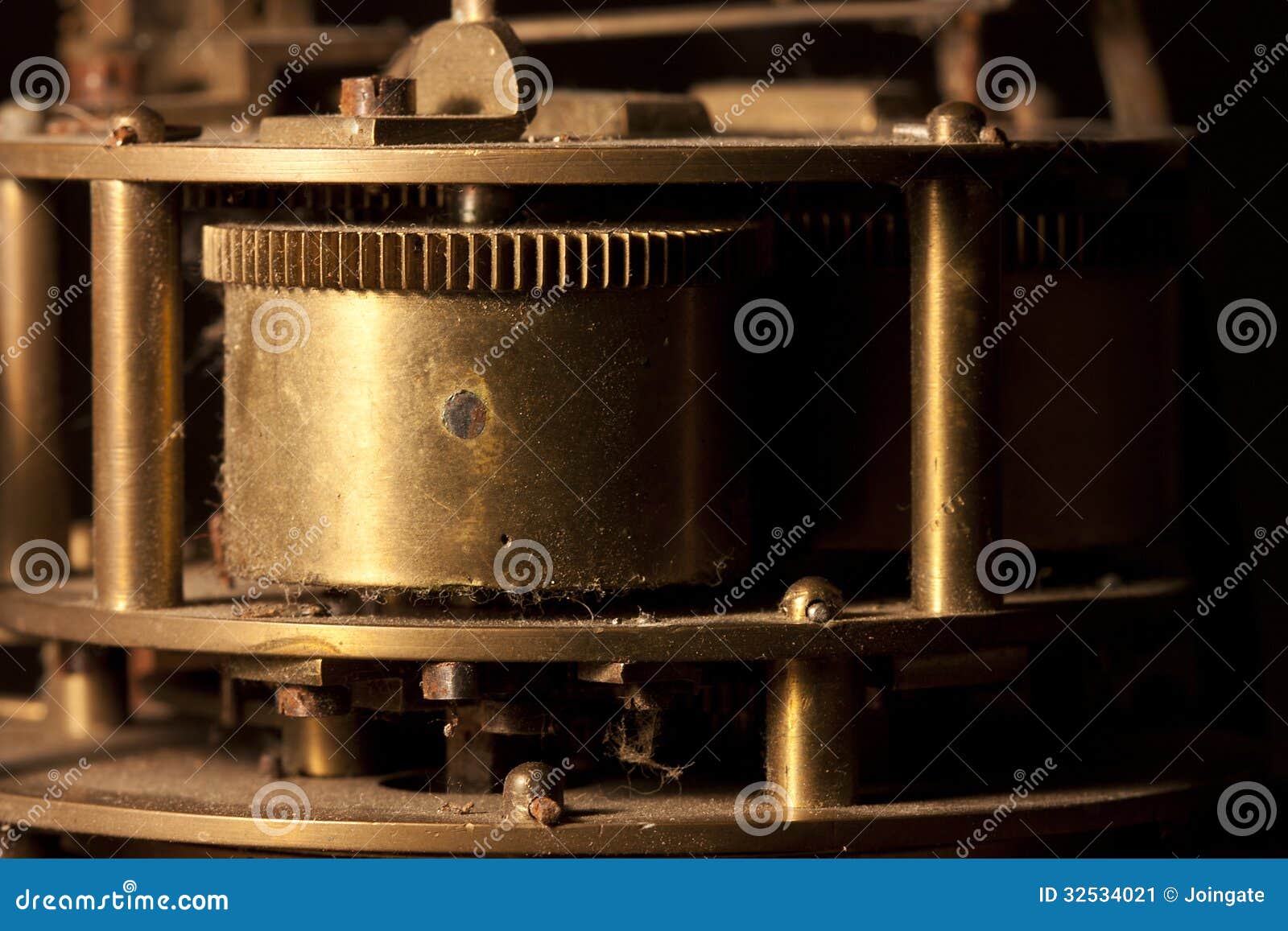 Cogs and wheels of a clock stock image. Image of relaible - 32534021