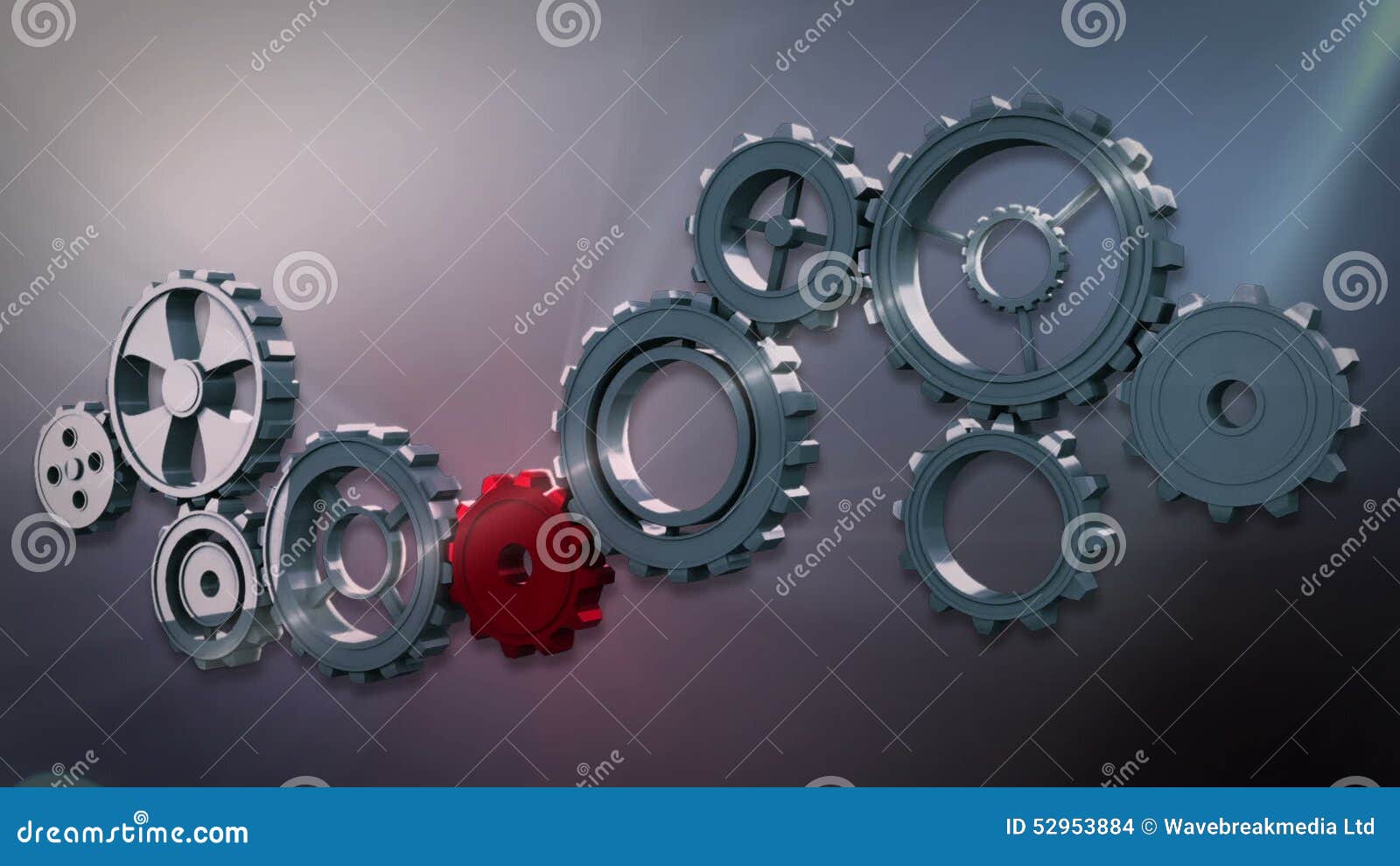 Cogs and wheels turning stock footage. Video of machinery - 52953884