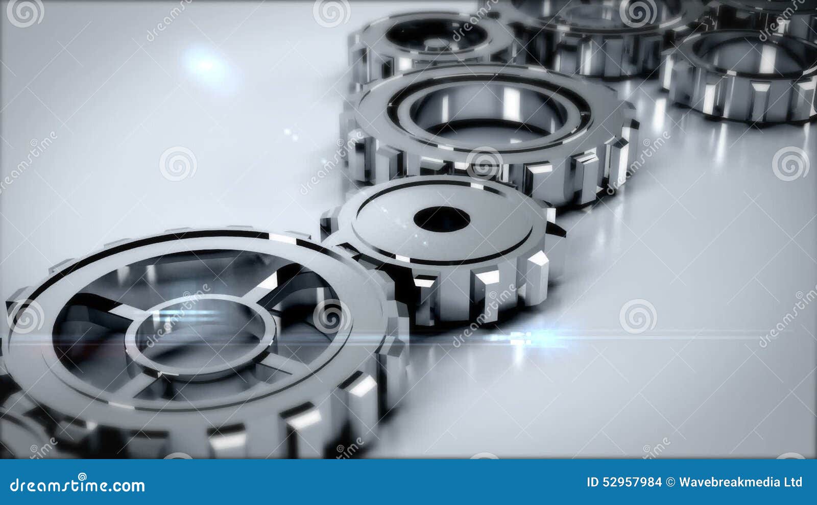 Cogs and wheels turning stock footage. Video of machine - 52957984
