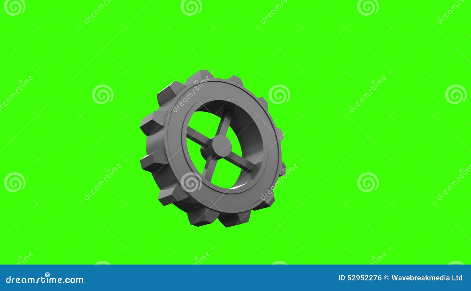 Cogs and Wheels Turning on Green Screen Stock Footage - Video of ...
