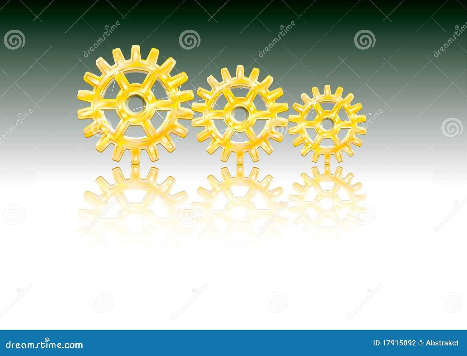 Cogwheel stock vector. Illustration of detail, gold, truck - 17915092