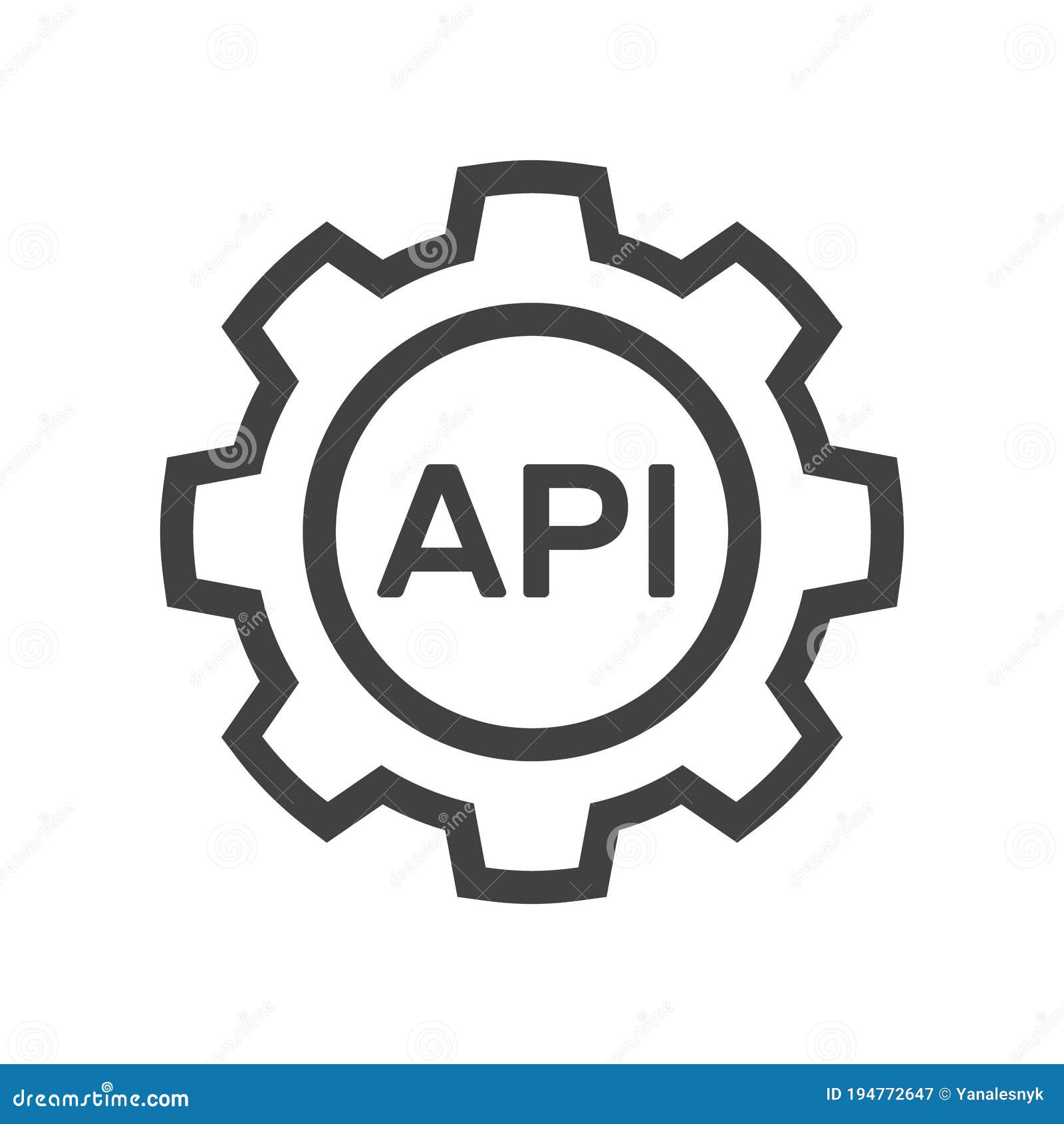 Cogwheel Icon. Sprocket Wheel Logo. Settings Button Sign. Mechanic ...