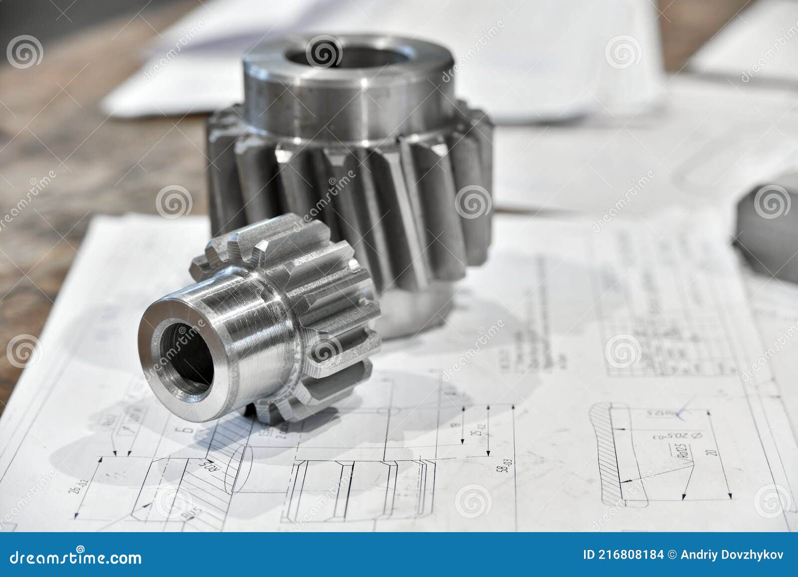 Old Technical Drawings Royalty-Free Stock Photography | CartoonDealer ...