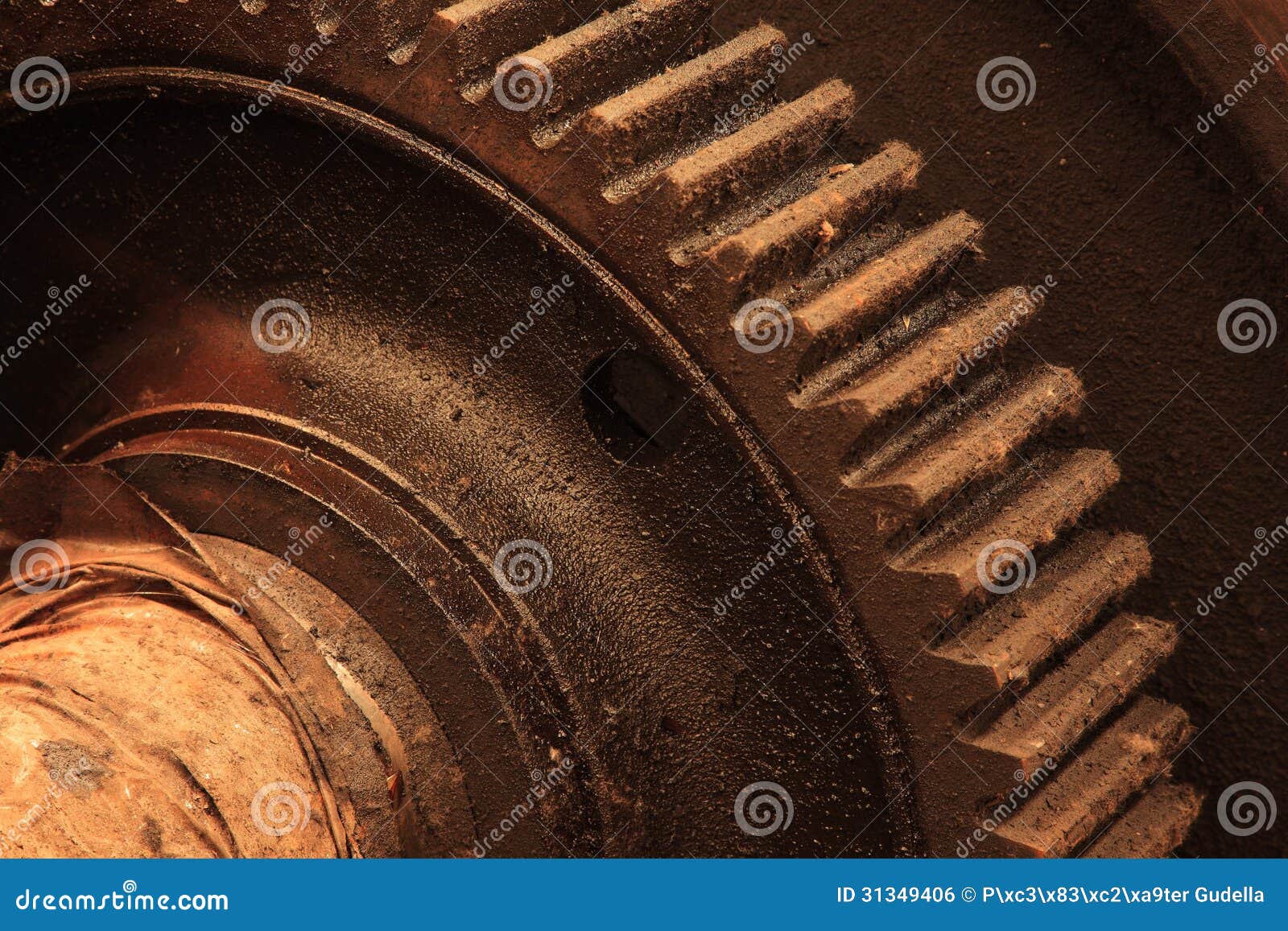 Cogwheel stock photo. Image of industrial, detail, decadence - 31349406