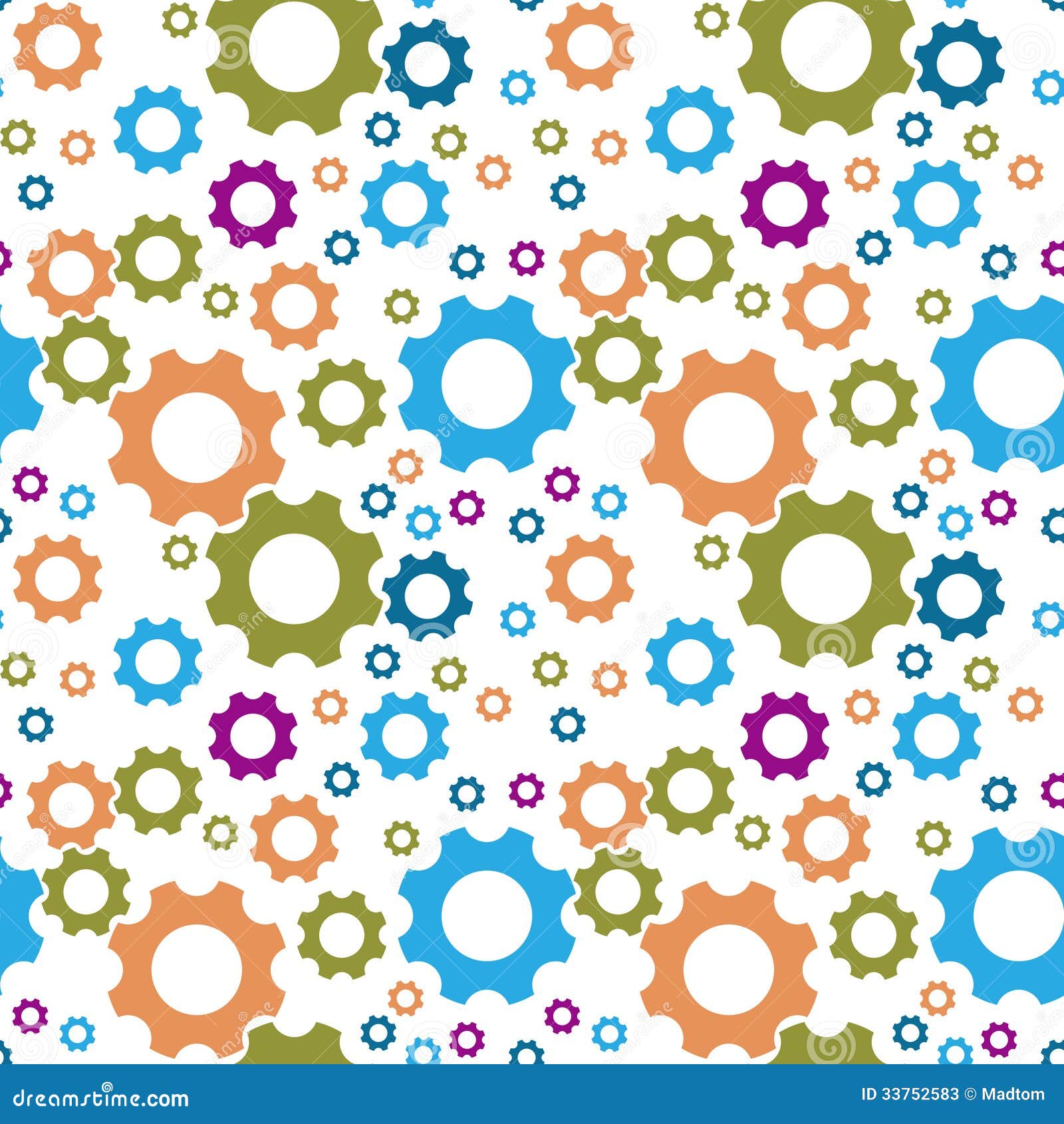The cogwheel pattern stock vector. Illustration of engineering - 33752583