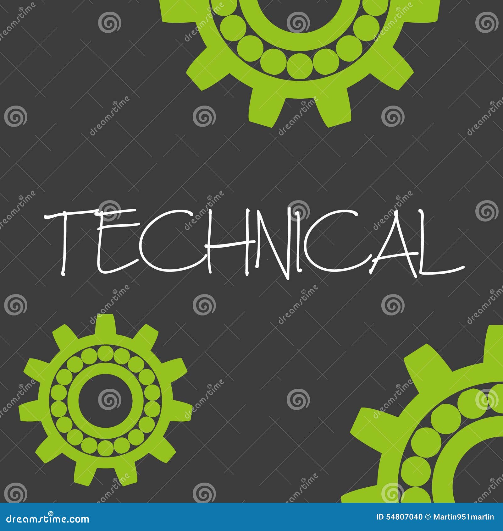 Cogwheel Technical Machine Design Banner and Background Eps10 Stock ...