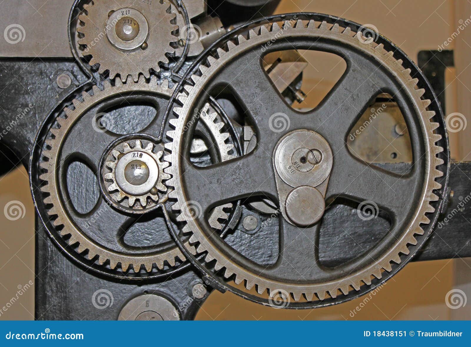 Cogwheel, Wheel with Teeth, Stock Image - Image of cogwheel, print ...