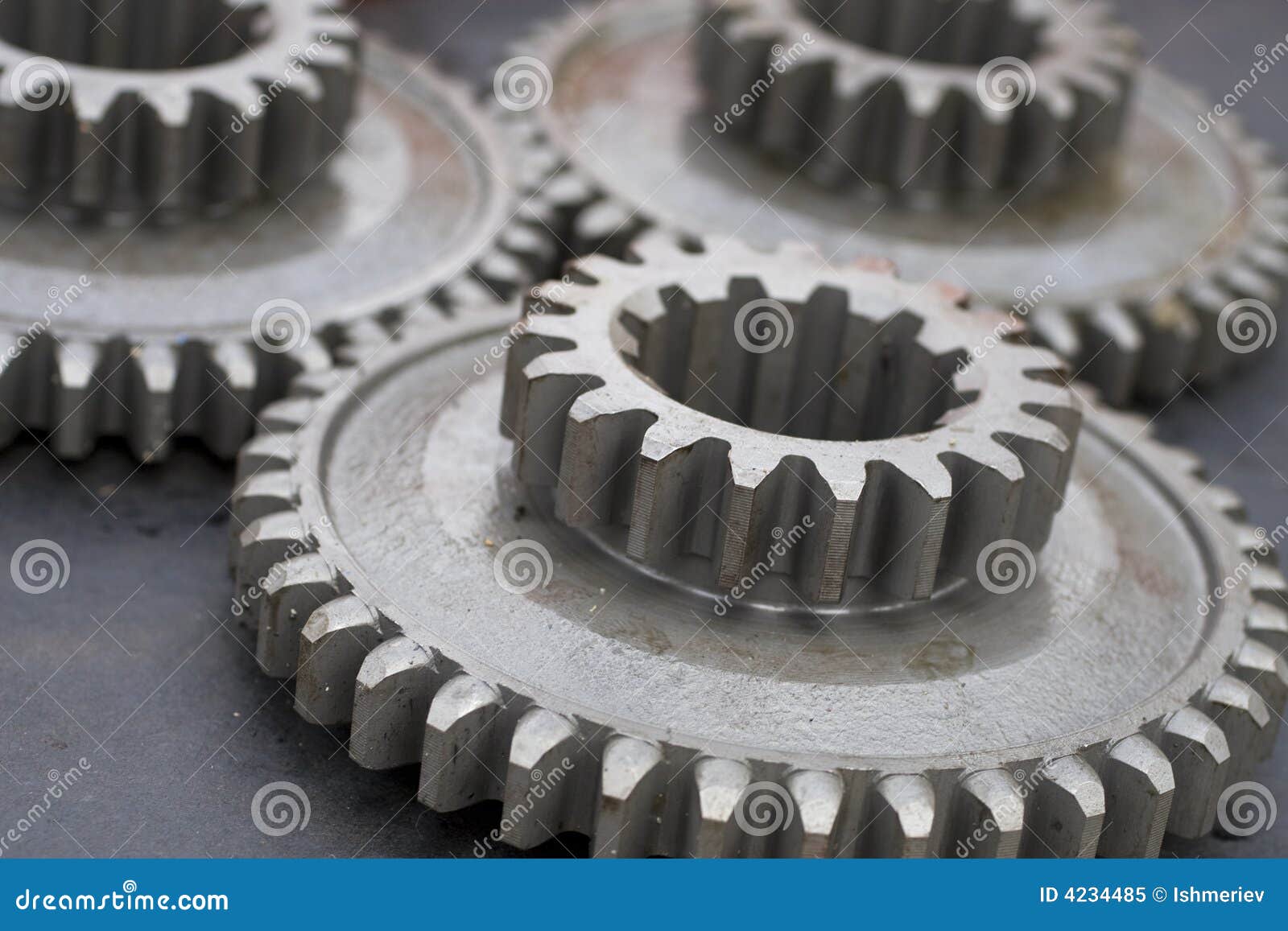 Cogwheels stock image. Image of bearing, connection, industry - 4234485