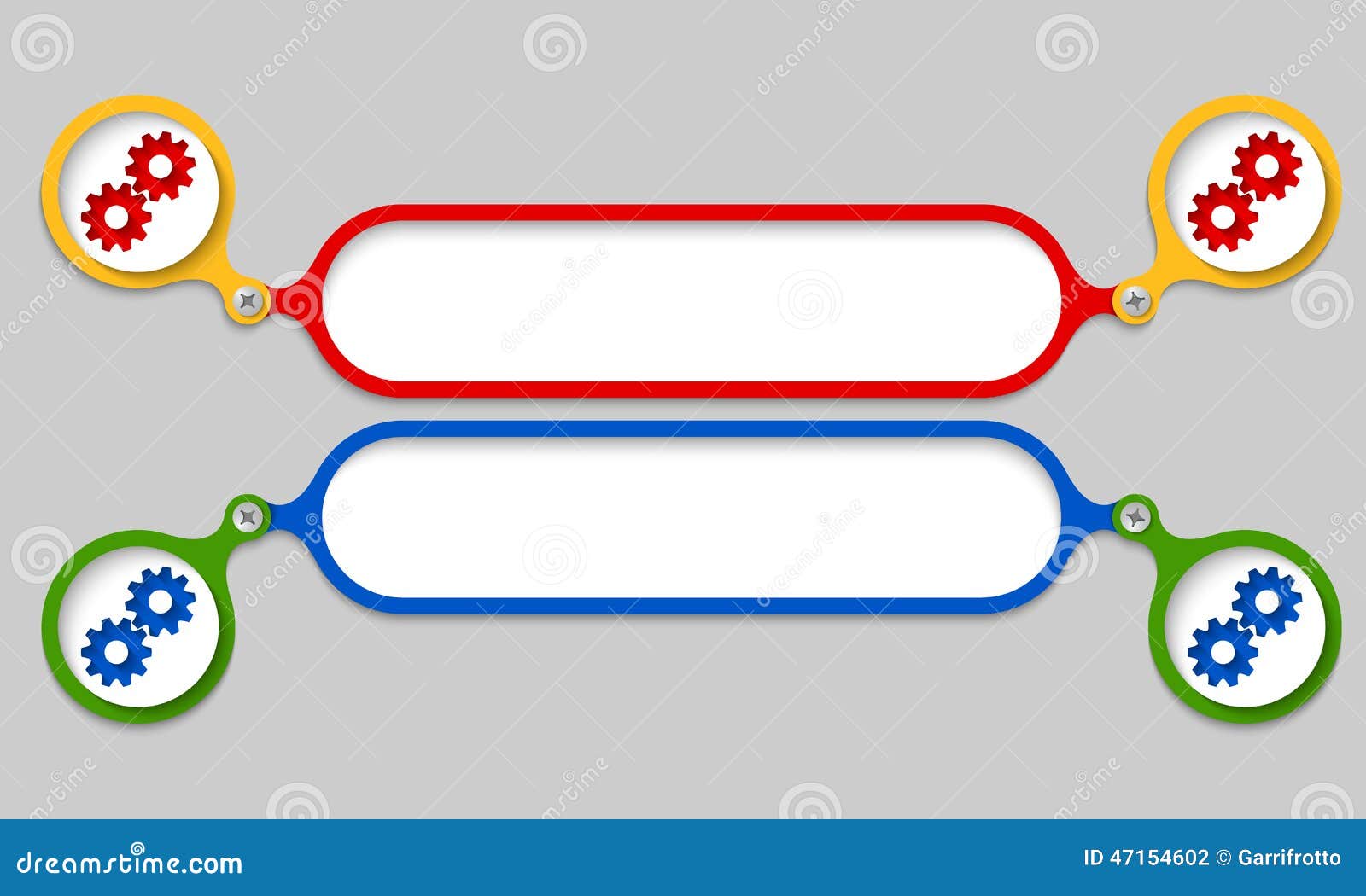 Cogwheels stock vector. Illustration of cogwheels, advertisement - 47154602