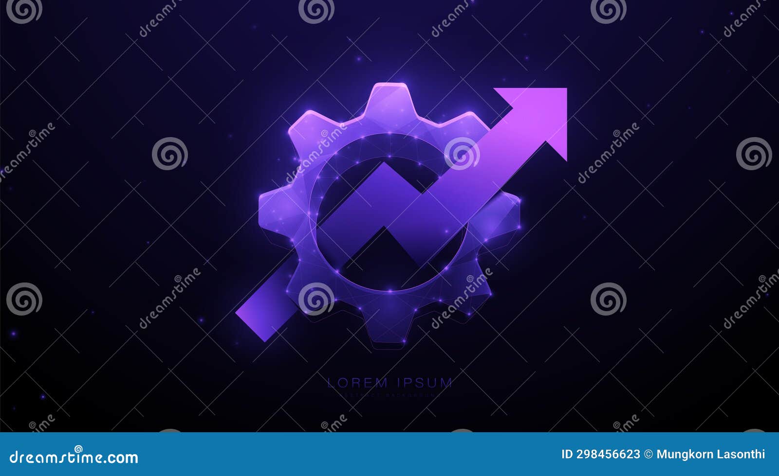 Cogwheels, Gears with Arrows. Sync Process Icon. Business Improvement ...