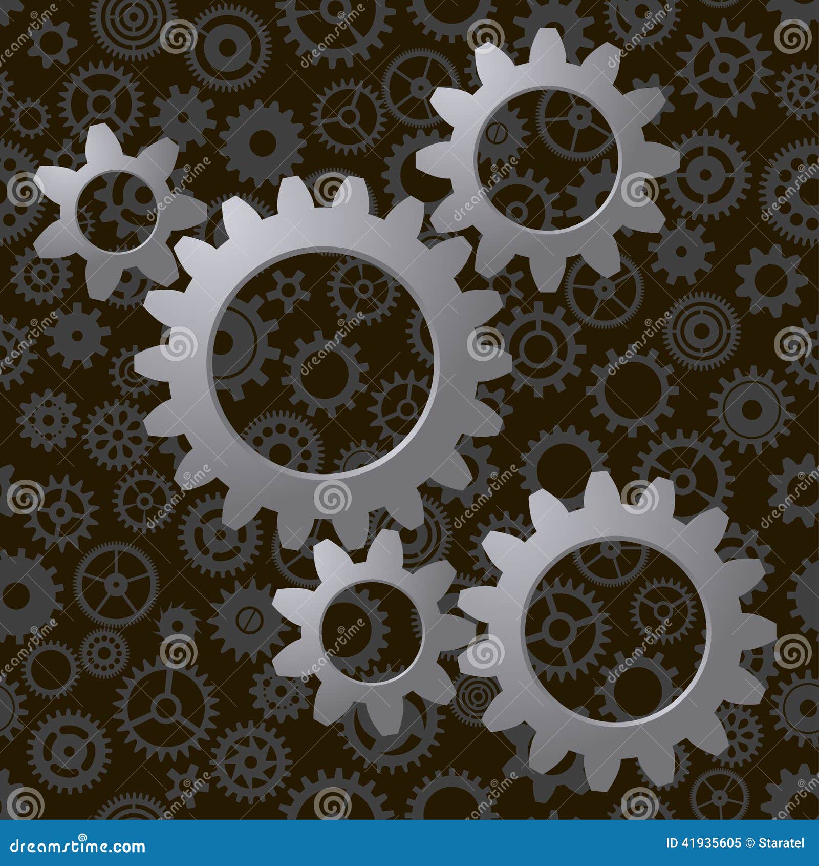 Cogwheels On Seamless Pattern With Lots Of Cogwheels (gears) Cartoon ... Cogwheels On Seamless Pattern With Lots Of Cogwheels (gears) Cartoon ...