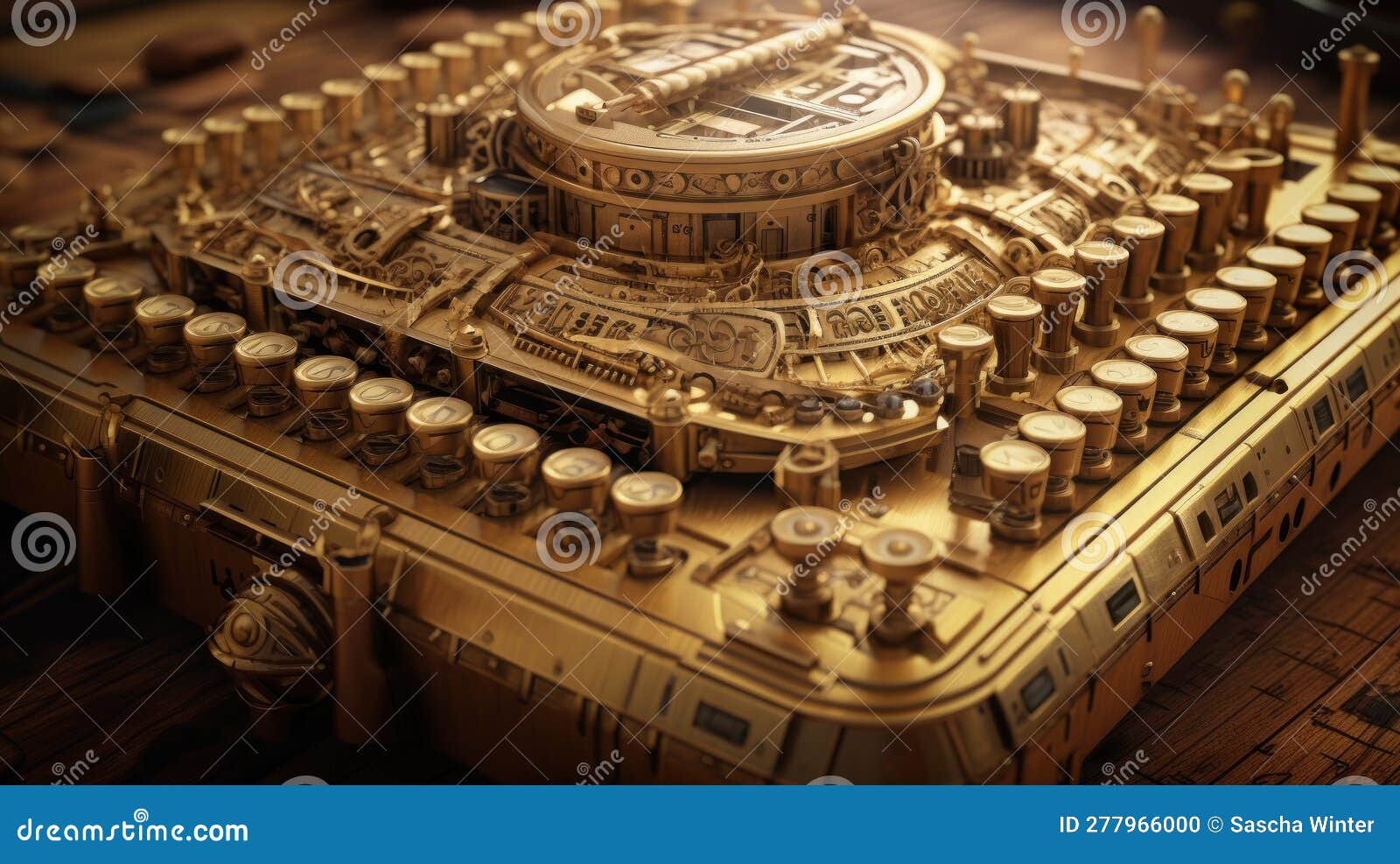 Cogworks Of The Future: Capturing The Essence Of A Detailed Steampunk ...