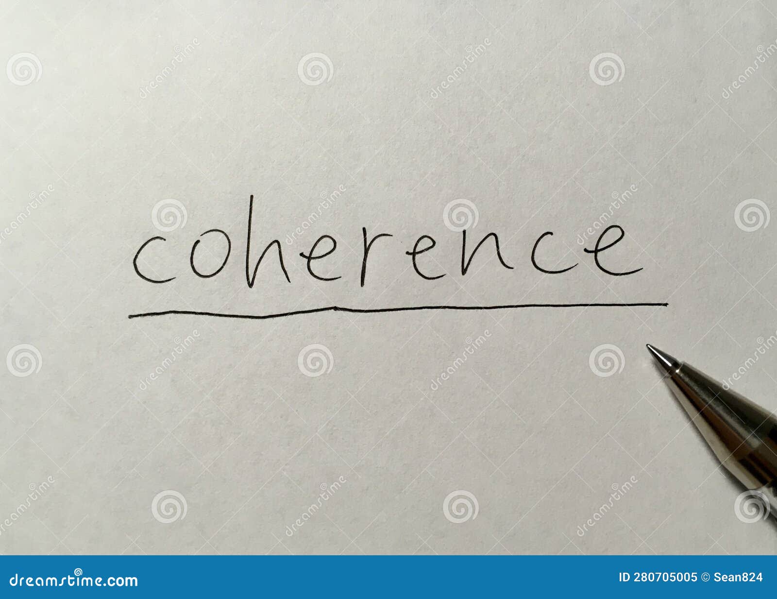 Coherence stock image. Image of background, text, coherence - 280705005