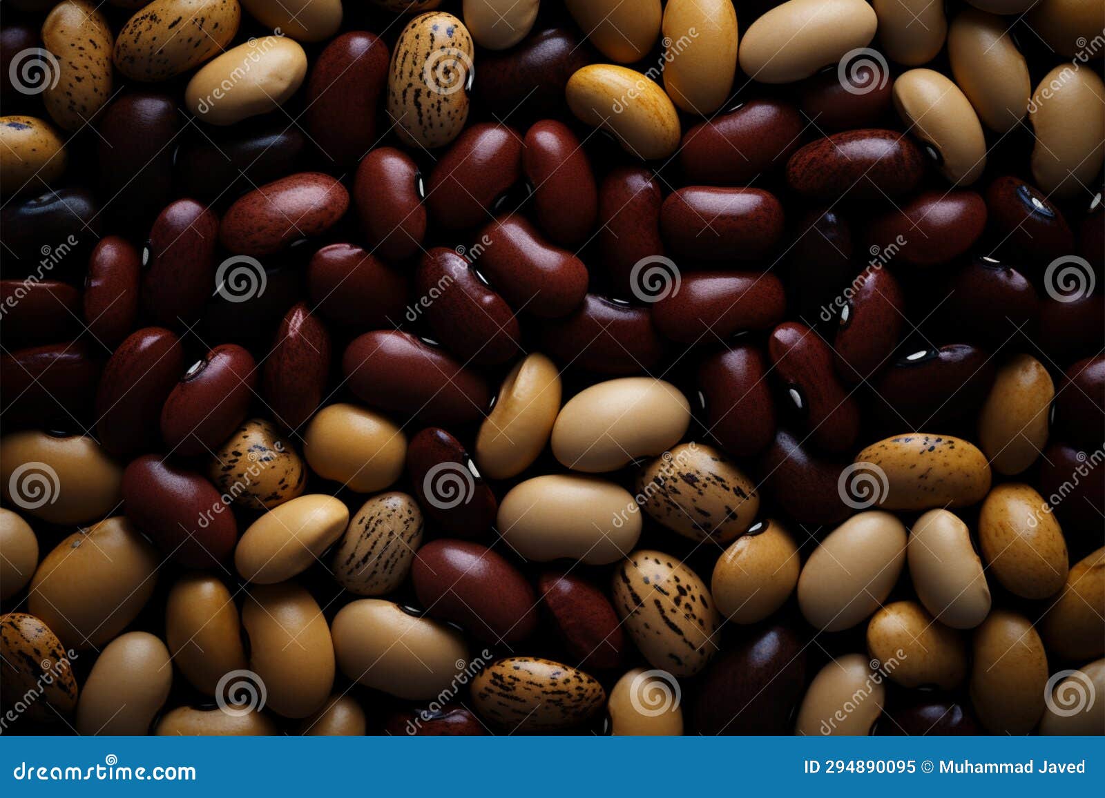 A Cohesive Pattern of Perfectly Connected Big Beans, Beautifully ...