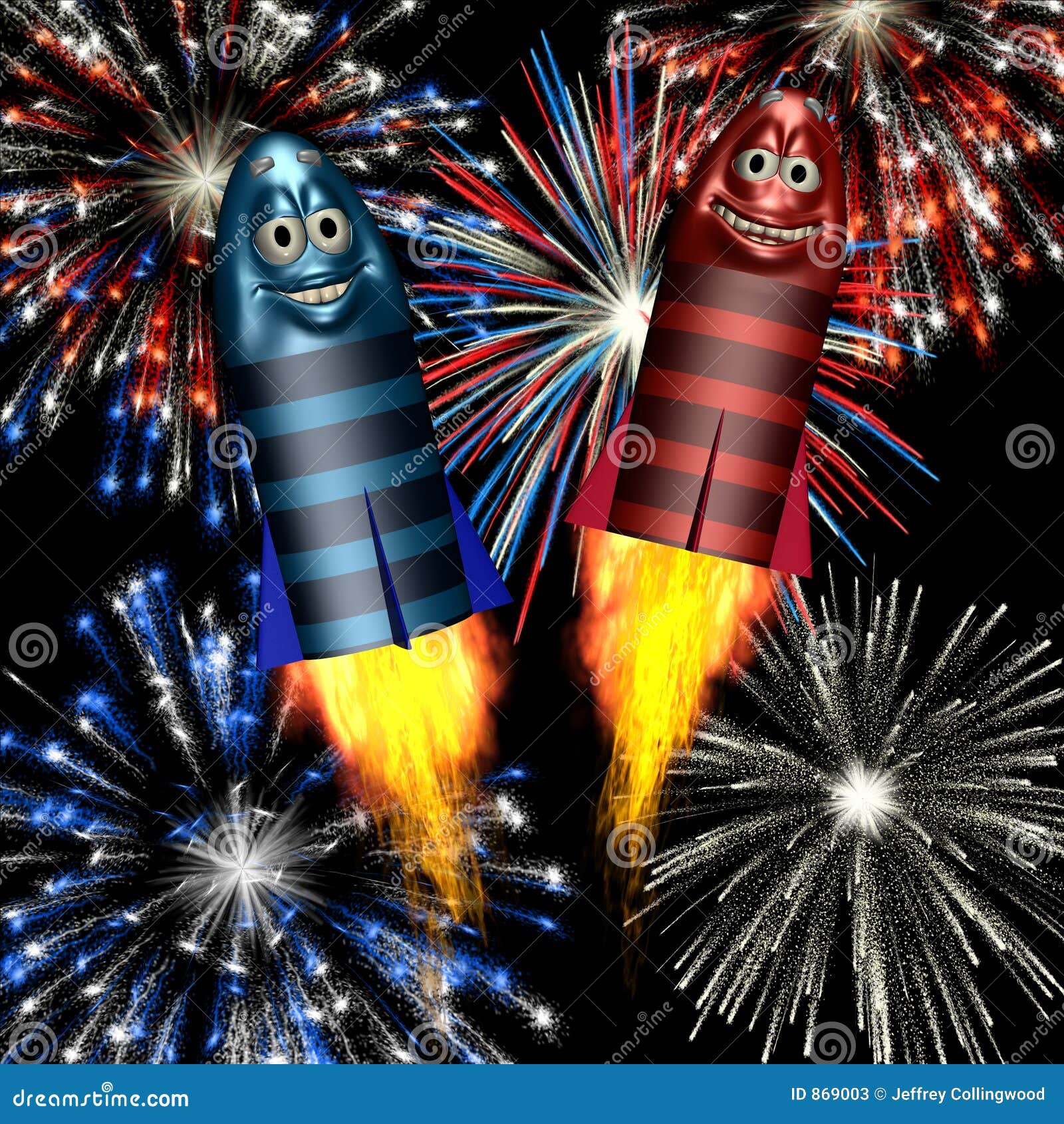 Cohetes Sonrientes De Los Fuegos Artificiales Stock de ilustración ... Cohetes Sonrientes De Los Fuegos Artificiales Stock de ilustración ...