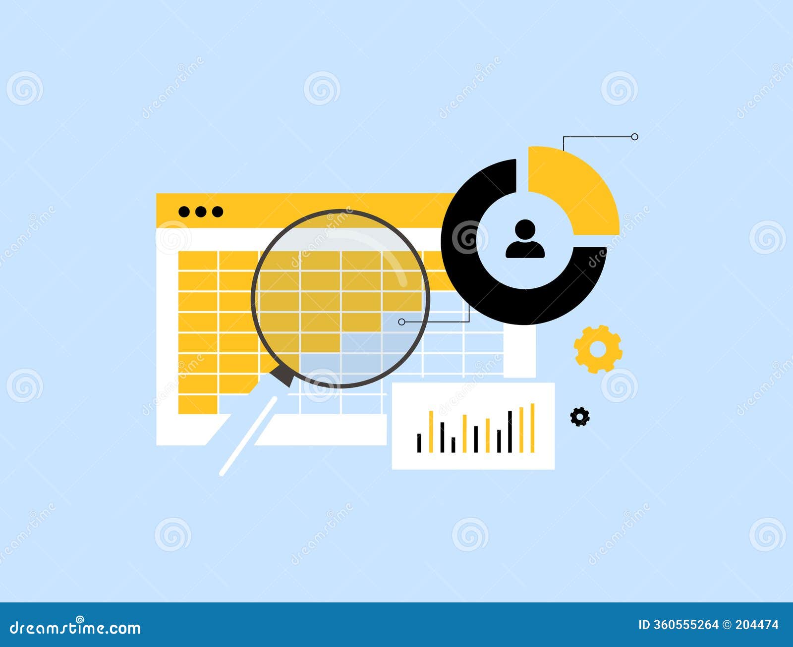 Cohort Analysis Line Icon, Vector. Cohort Analysis Outline Sign ...