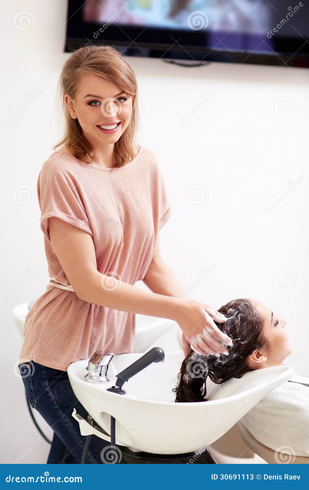 Coiffeur image stock. Image of filles, caucasien, lifestyle - 30691113