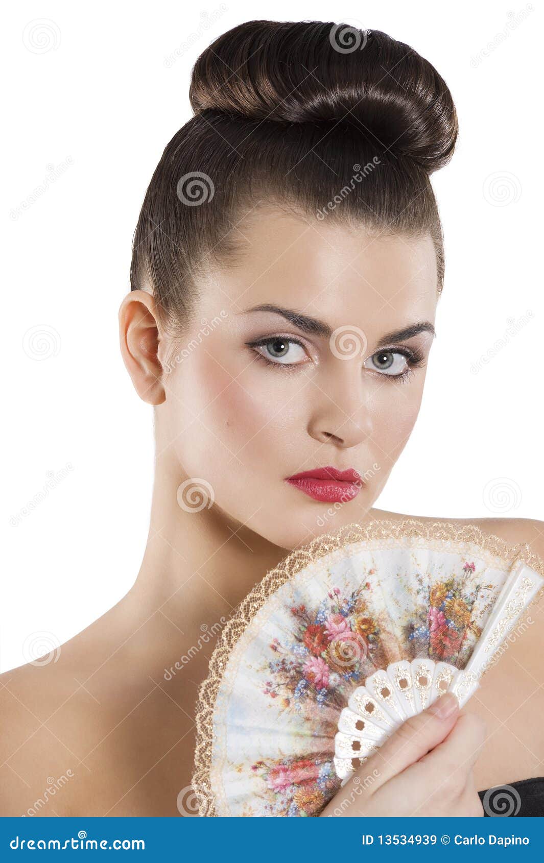 The coiffure stock image. Image of look, beautiful, glamour - 13534939