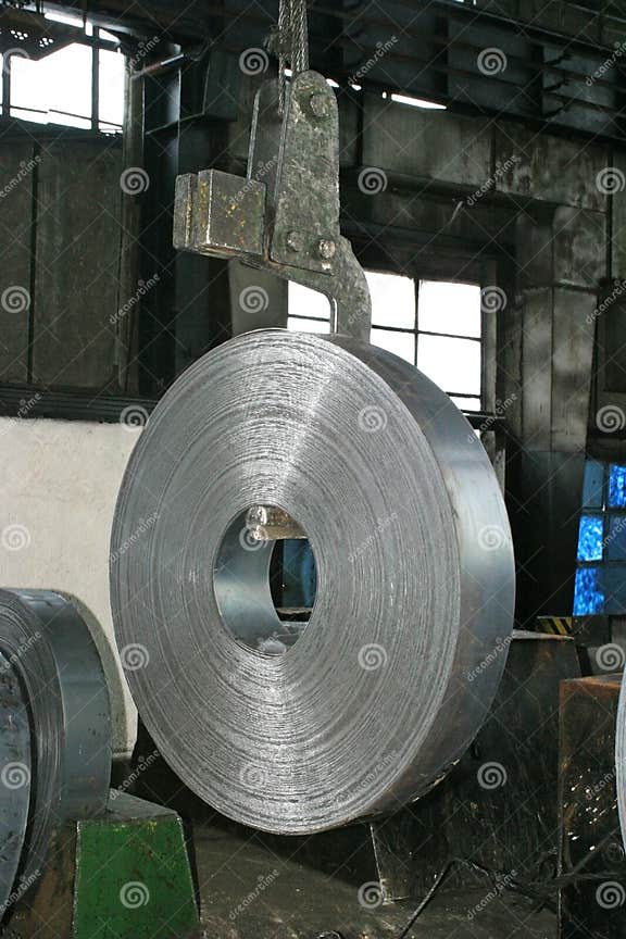 Coil stock image. Image of stainless, sheet, manufacturing - 9429455